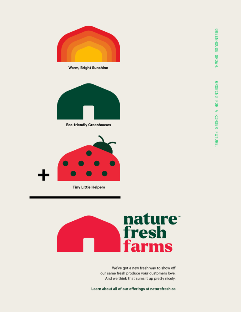 Nature Fresh Farms Client Branding by Foodmix