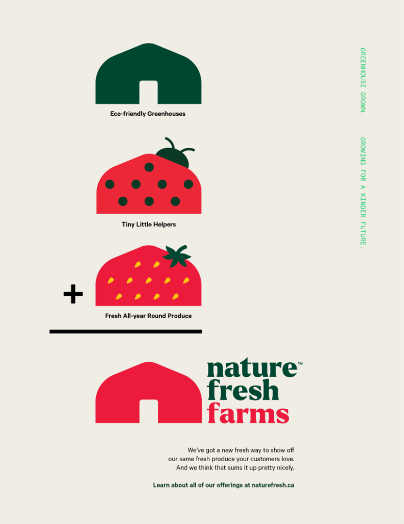 Nature Fresh Farms Client Branding by Foodmix
